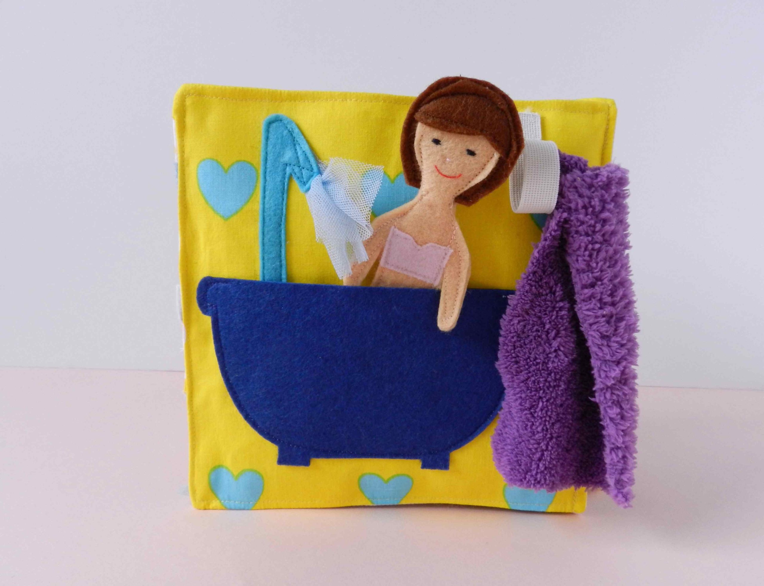 Dolls Dolls & Action Figures Felt dress up doll Quiet book for girls ...